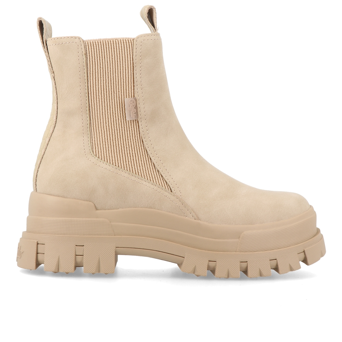 Buffalo Bota Aspha Chelsea Mid Taupe - BN12700701 - Sportino