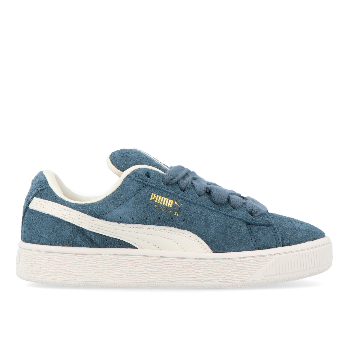 Puma Suede Xl Hairy - Gray Skies-frosted Ivory - 397241-03 - Sportino